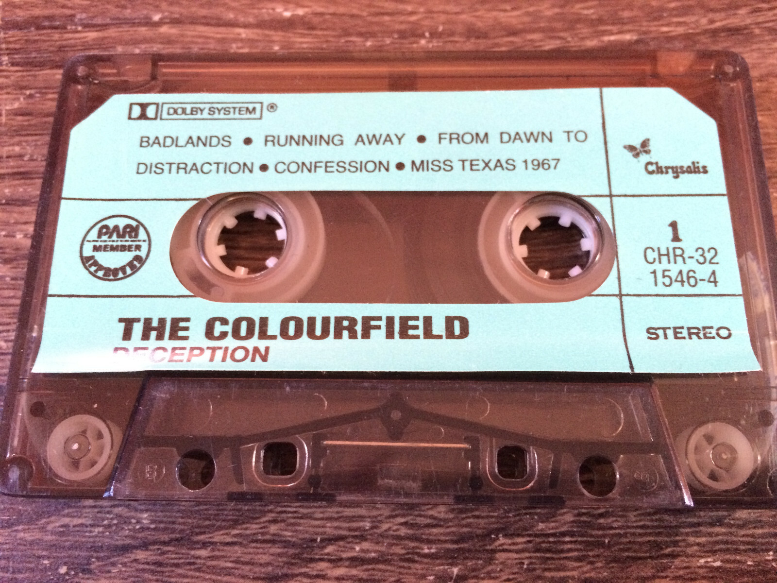 THE COLOURFIELD - Deception CASSETTE TAPE / Terry Hall / Made In ...
