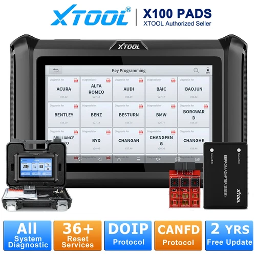 XTOOL X100PADS Full System Car Diagnostic Tool OBD2 Scanner Key programming | eBay UK