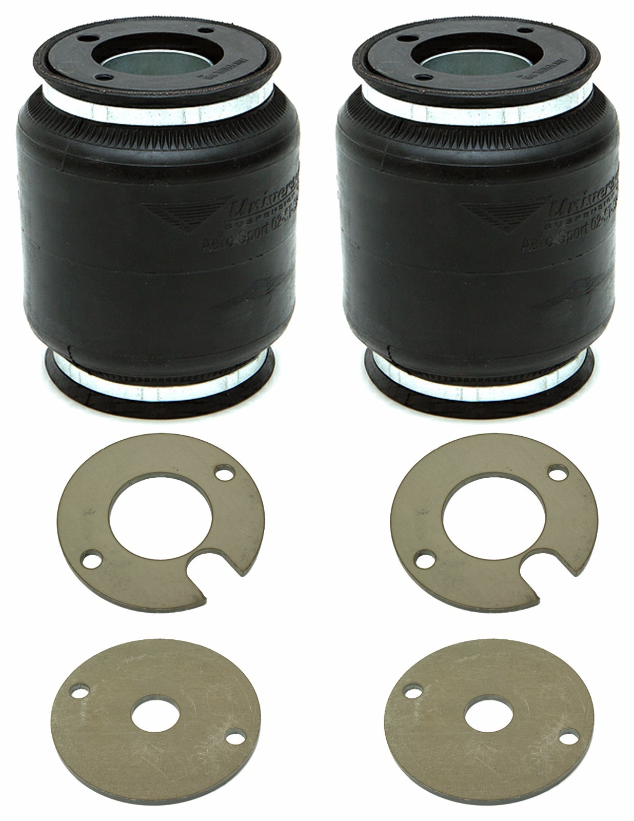 Universal Air Aero Sport Bag Over Strut Ride Suspension Lower Drop ...