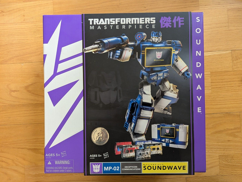 Hasbro Takara Transformers Masterpiece Soundwave MP-02 Toys R Us TRU ...