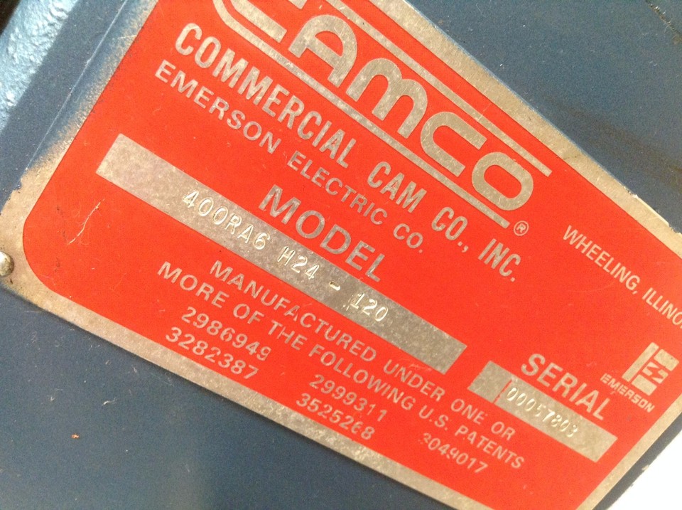 Camco 400RA6 H24-120 R200 Gear Reducer Index Drive 400RA6H24-120 ...