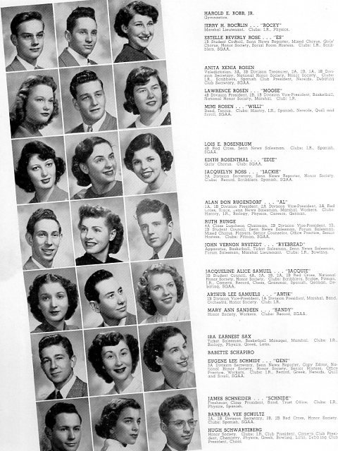 1949 Chicago Senn High School Yearbook~Photos~History~Football~Candids ...