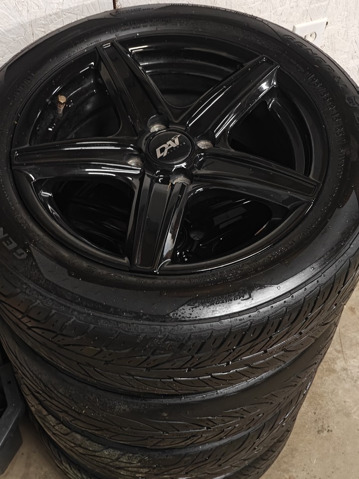 15" DAI Alloys Lightweight Alloy Wheels 4x100 w/ General G-Max Tires | eBay