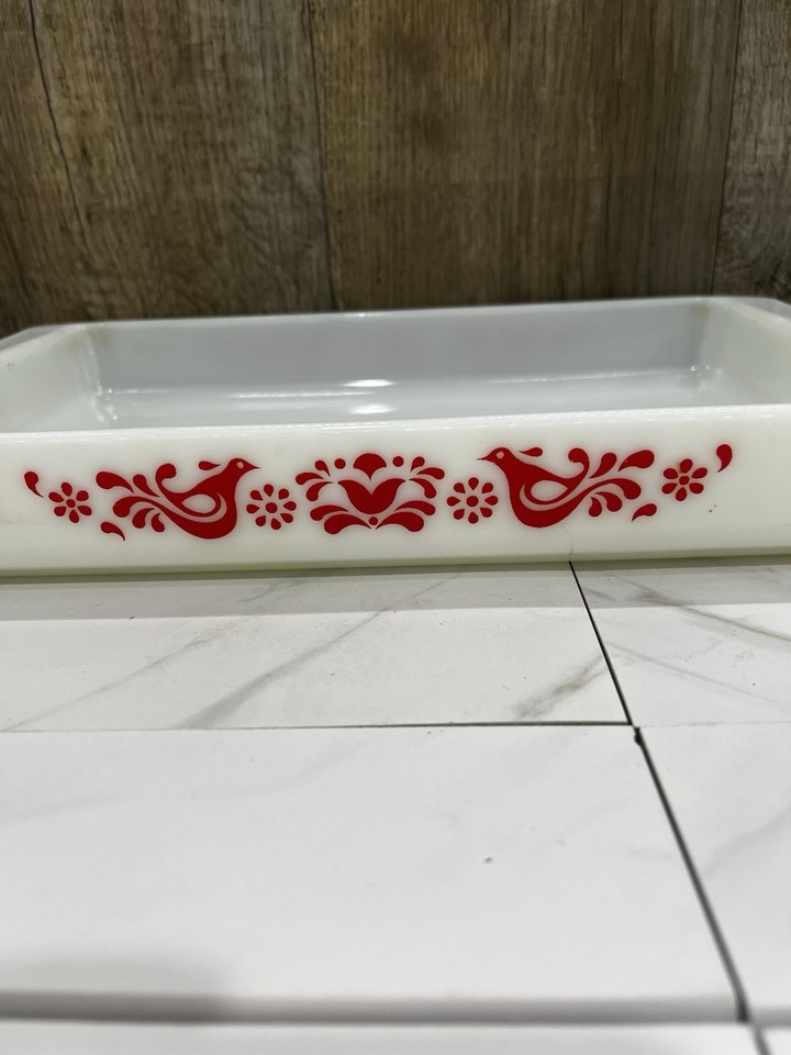 Vintage Pyrex Friendship 9x13 Lasagna Baking Pan 933 – 3 QT Casserole ...