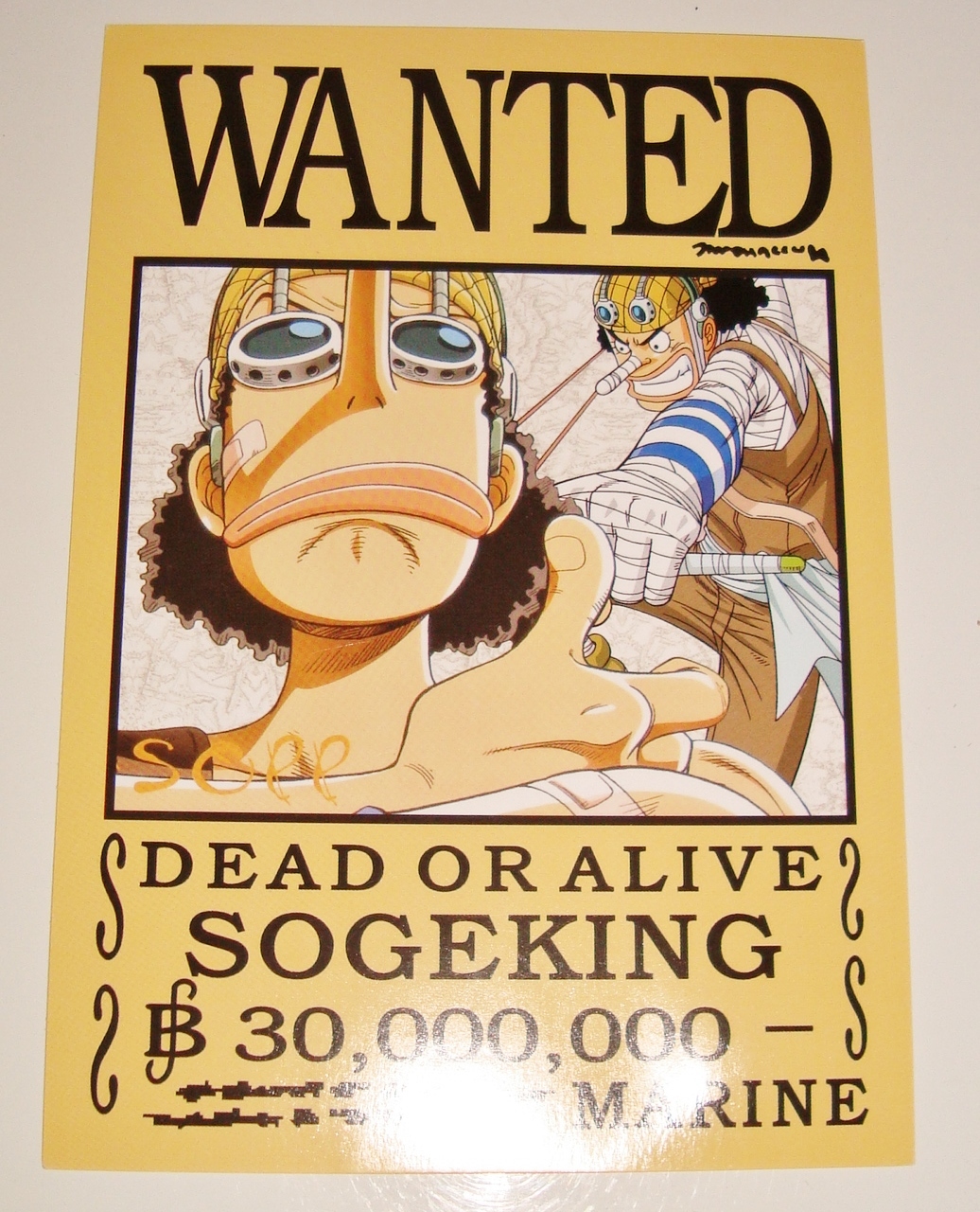 Sogeking Wanted Poster