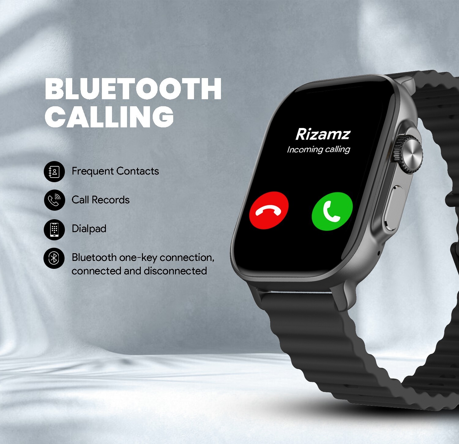 Alexa Smart Watch for Men Answer/Make Calls Fitness Watch for Android ...