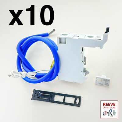 MEM EATON MR30 PACK OF 10 FIELD FIT MEMSHIELD 2 RCD RCBO POD 30mA 63 ...