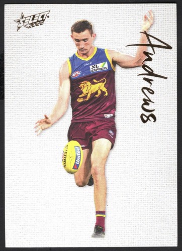 2022 AFL FOOTY STARS [BLANK CANVAS] CARD - BC12 Harris ANDREWS ...