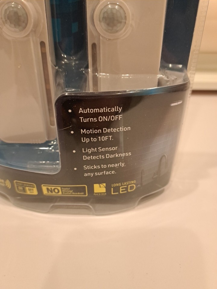 Sensor Brite Slim Beam As Seen On TV Wireless Motion Sensor LED Light 2 ...