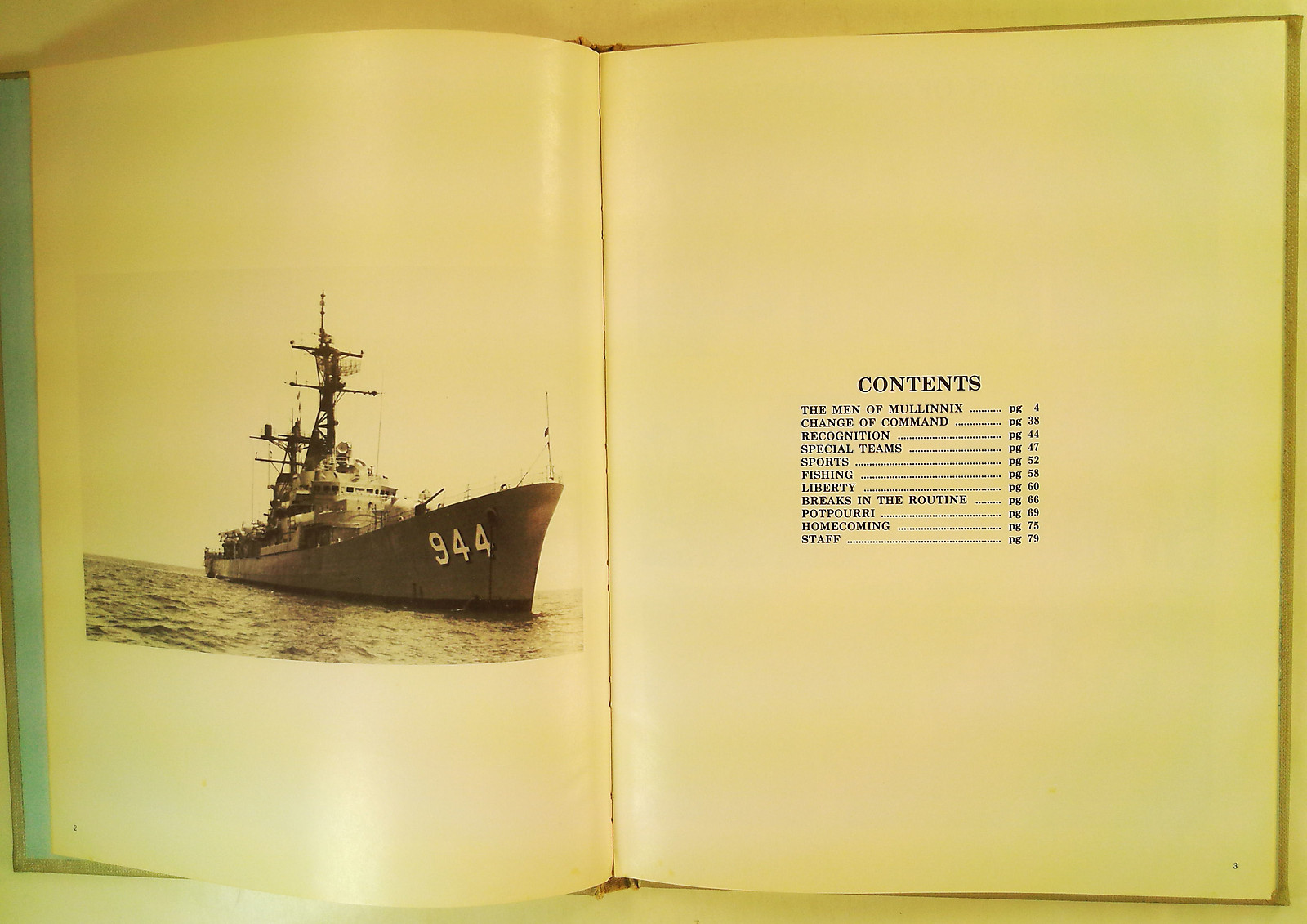 USS Mullinnix (DD-944) 1980 Middle East Cruise Book Navy Deployment ...