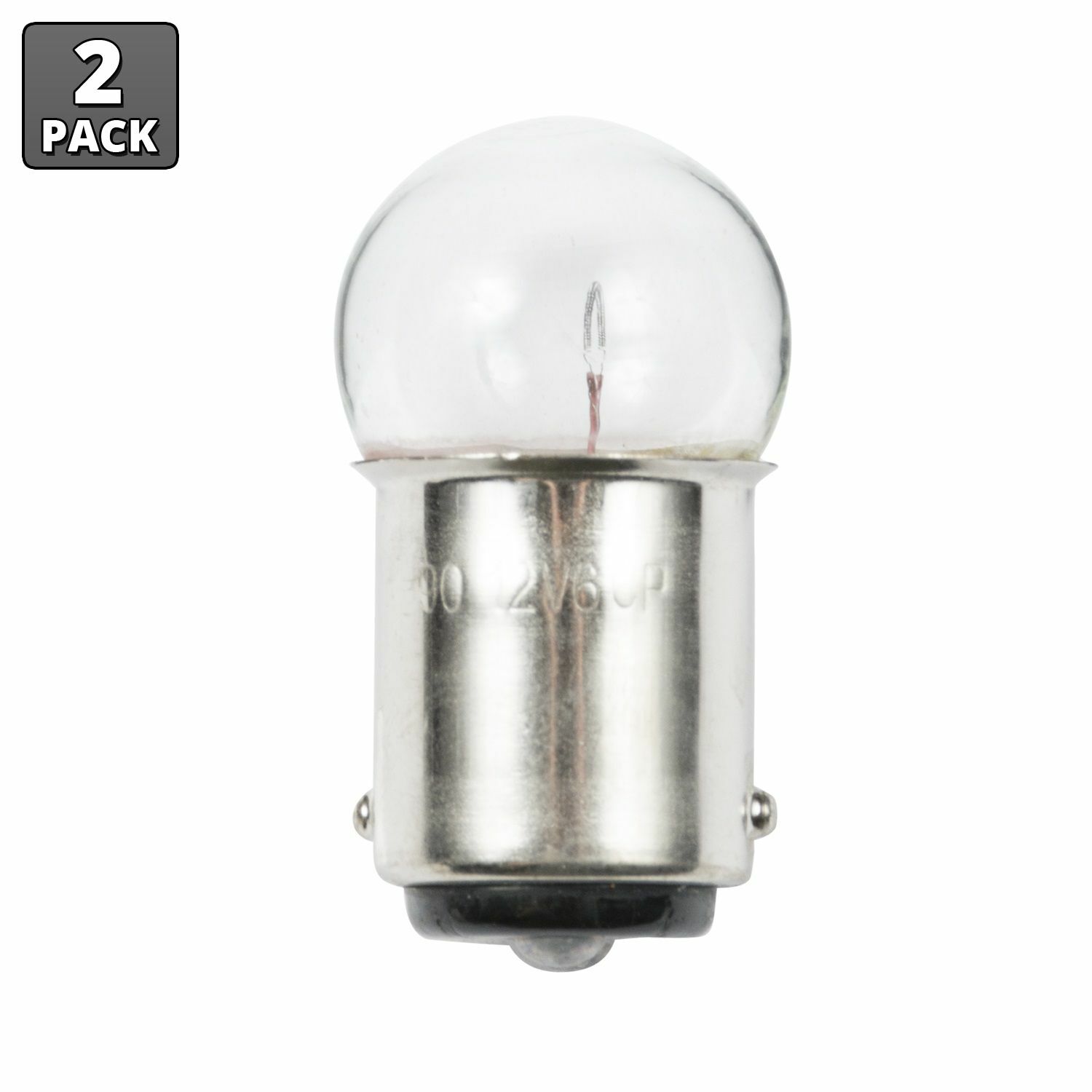 Ancor 520090 Bulb Double Contact Bayonet, 12V, 0.58A, 7.5W, 6CP (Pair ...