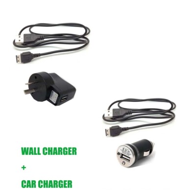 USB WALL CAR CHARGER FOR SAMSUNG U350 Smooth U470 Juke U490 Trance U650 ...