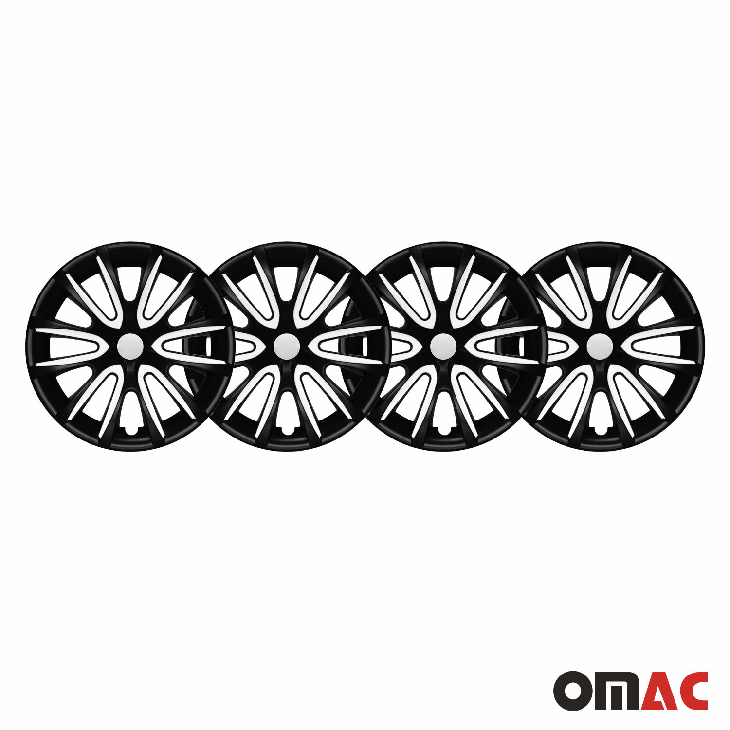14" Wheel Rim Cover Hubcap Matte Black White For Subaru Impreza WRX ...