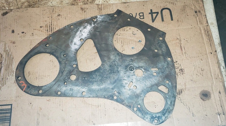 Farmall M Tractor IH engine motor front plate part 248CI part timming ...