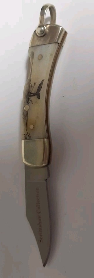 Derek Fine Hand Made Maui Scrimshaw Collection Whale Tail Keychain ...