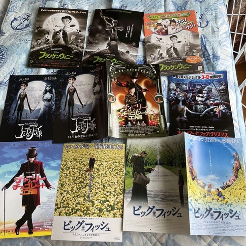 Movie flyer Tim Burton Directed by Charlie Corpse Bride Big Fish | eBay