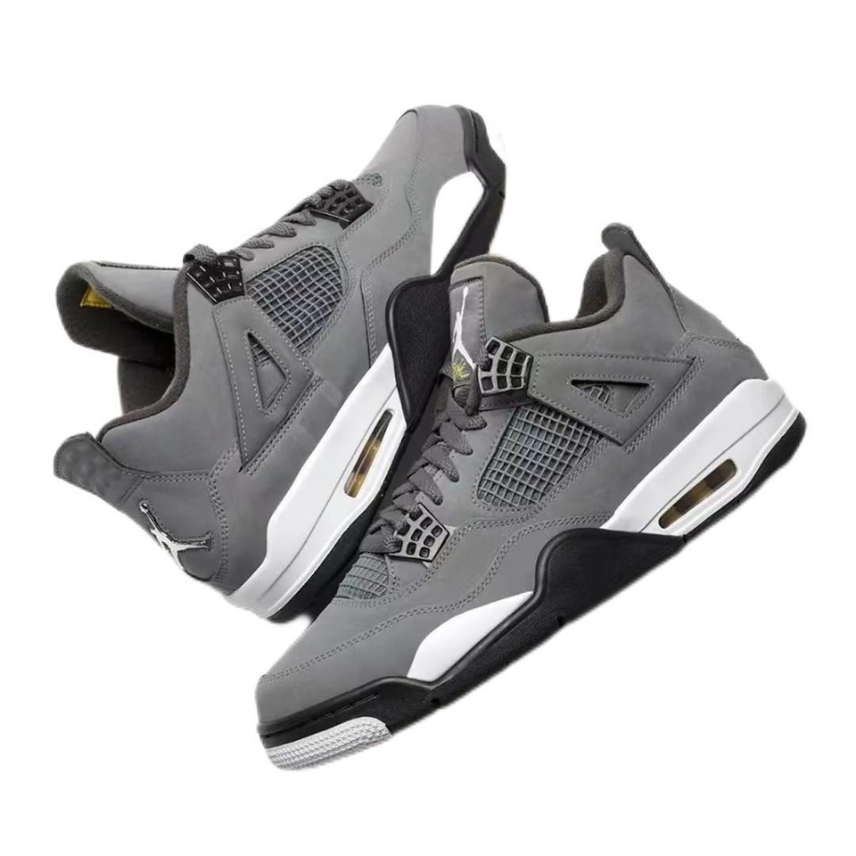 Nike Air Jordan 4 Retro Low Cool Grey Jordon 4 AJ4 Cool Grey 308497-007 ...