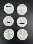 Popeil Pasta Maker Replacement Parts P400 - Set of 6 Pasta Forms Dies ...