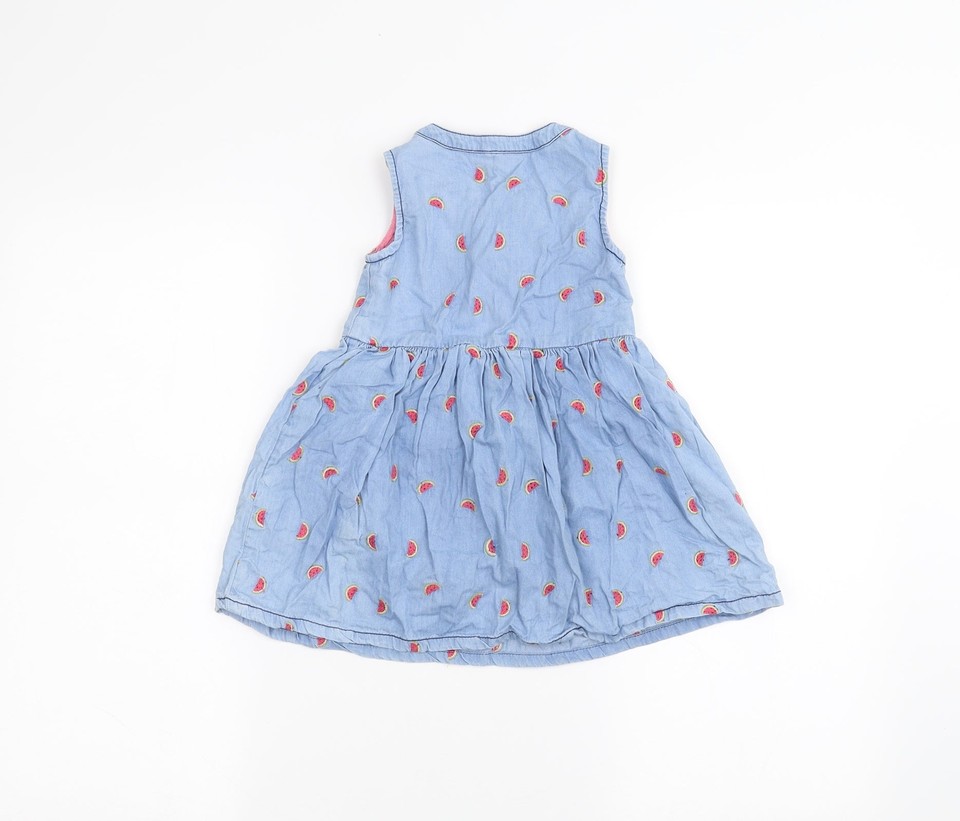 TU Baby Blue Cotton Blend A-Line Size 18-24 Months | eBay UK