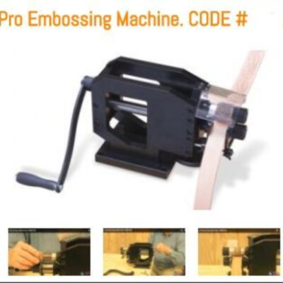 Embossing Machine Belt Leather Leather Printing Machine Manual ...
