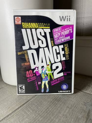 Just Dance 2 Wii Rihanna SOS Video Game Play Nintendo 2010 Complete ...