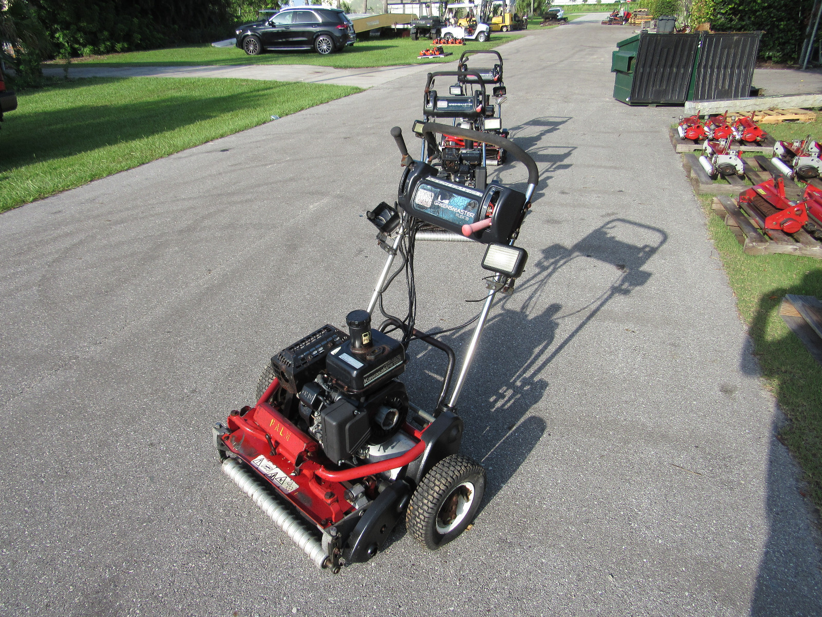 Flex 21 # 04022 Toro Greensmaster Greens Reel Lawn Mower 21" Cut w ...