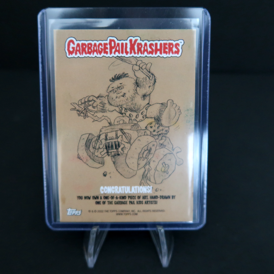 2020 GARBAGE PAIL KIDS SPONGE BOB KRASHERS SKETCH CARD BOBBY BLAKEY CS ...
