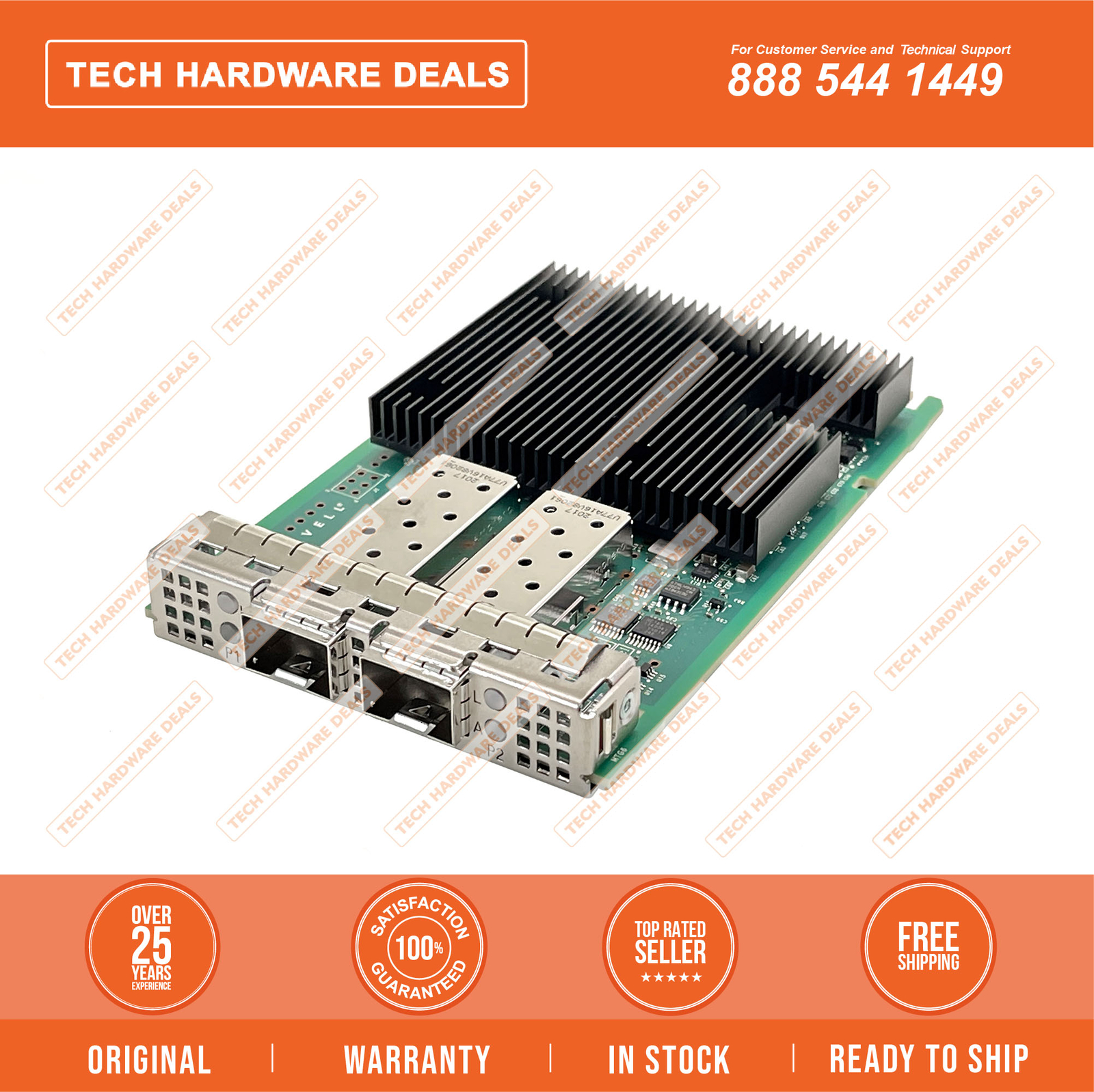 P08452-B21 NEW BULK Marvell QL41132HQCU Ethernet 10Gb 2-port SFP+ OCP3 ...