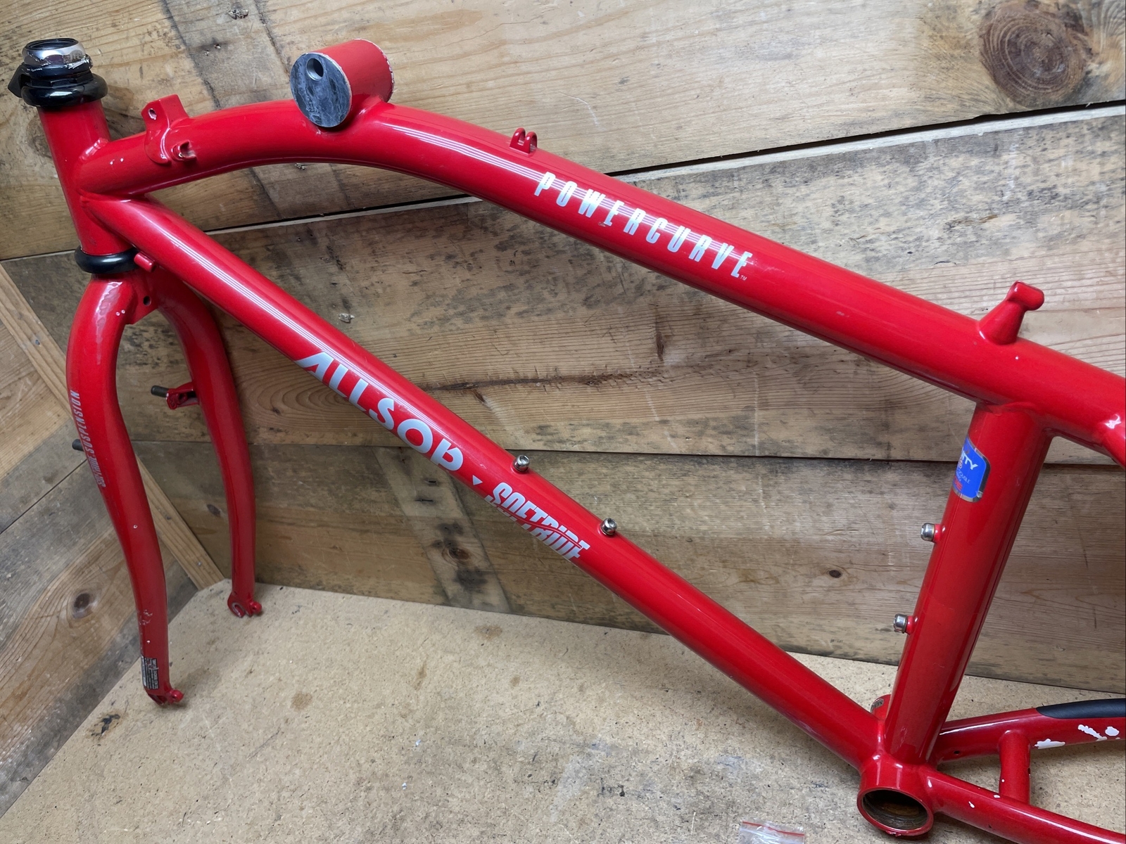 Vintage 1990’s Allsop Softride Powercurve Suspension Mountain Bike MTB ...