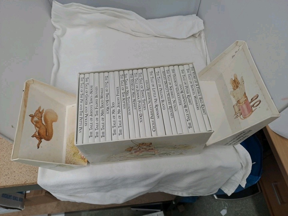 Beatrix Potter Boxed Set Of 23 Books, Hardcovers,sold by Ageuk | eBay UK