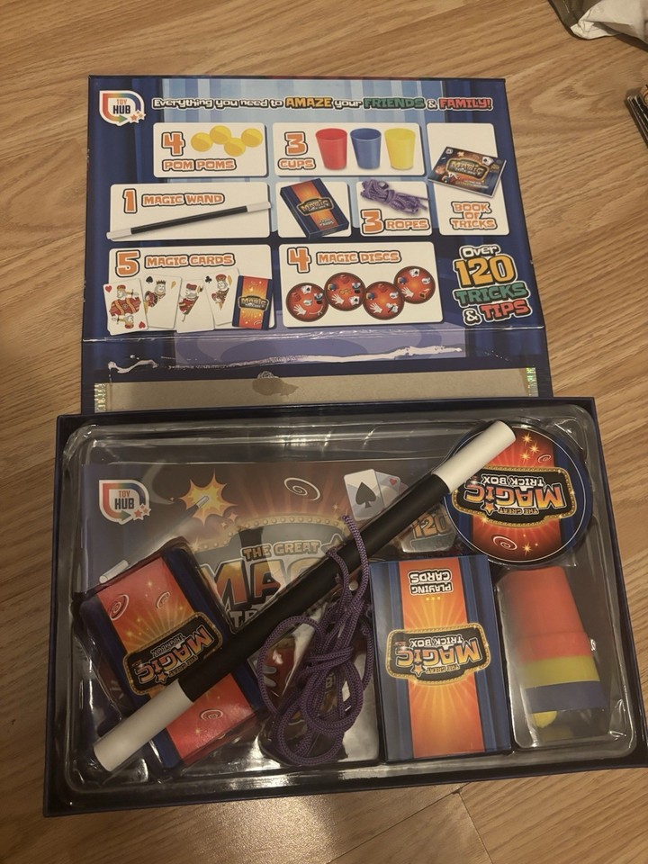 The Great Magic Trick Box set for Kids, Over 120 Tricks & Tips | eBay UK
