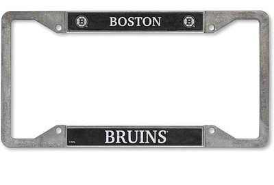 Boston Bruins Chrome Metal Laser Cut License Plate Frame | eBay