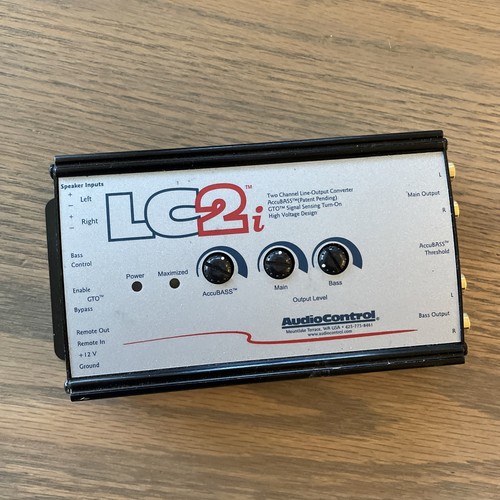 AudioControl LC2i, 2 Channel Line-Output Converter with AccuBASS | eBay