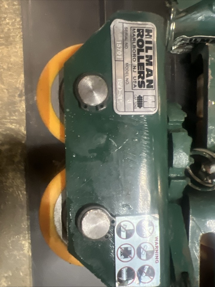 HILLMAN ROLLERS 3 Ton Model BSD-3P | eBay