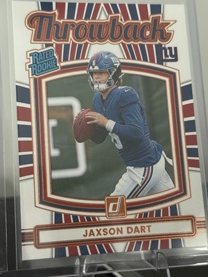 2025 Donruss Throwback RC Jackson Dart Giants Rated Rookie 🔥 | eBay