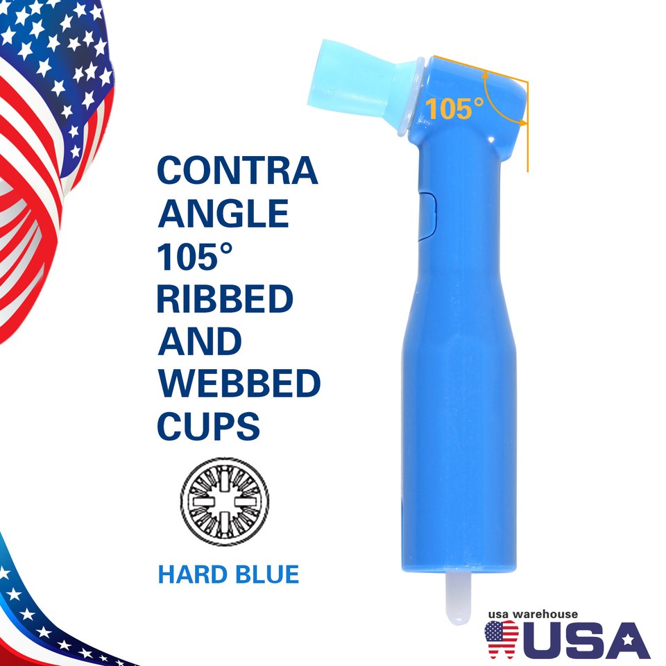 500 Prophy Angles Soft / Firm Cups Top Quality Dental Disposable P ...