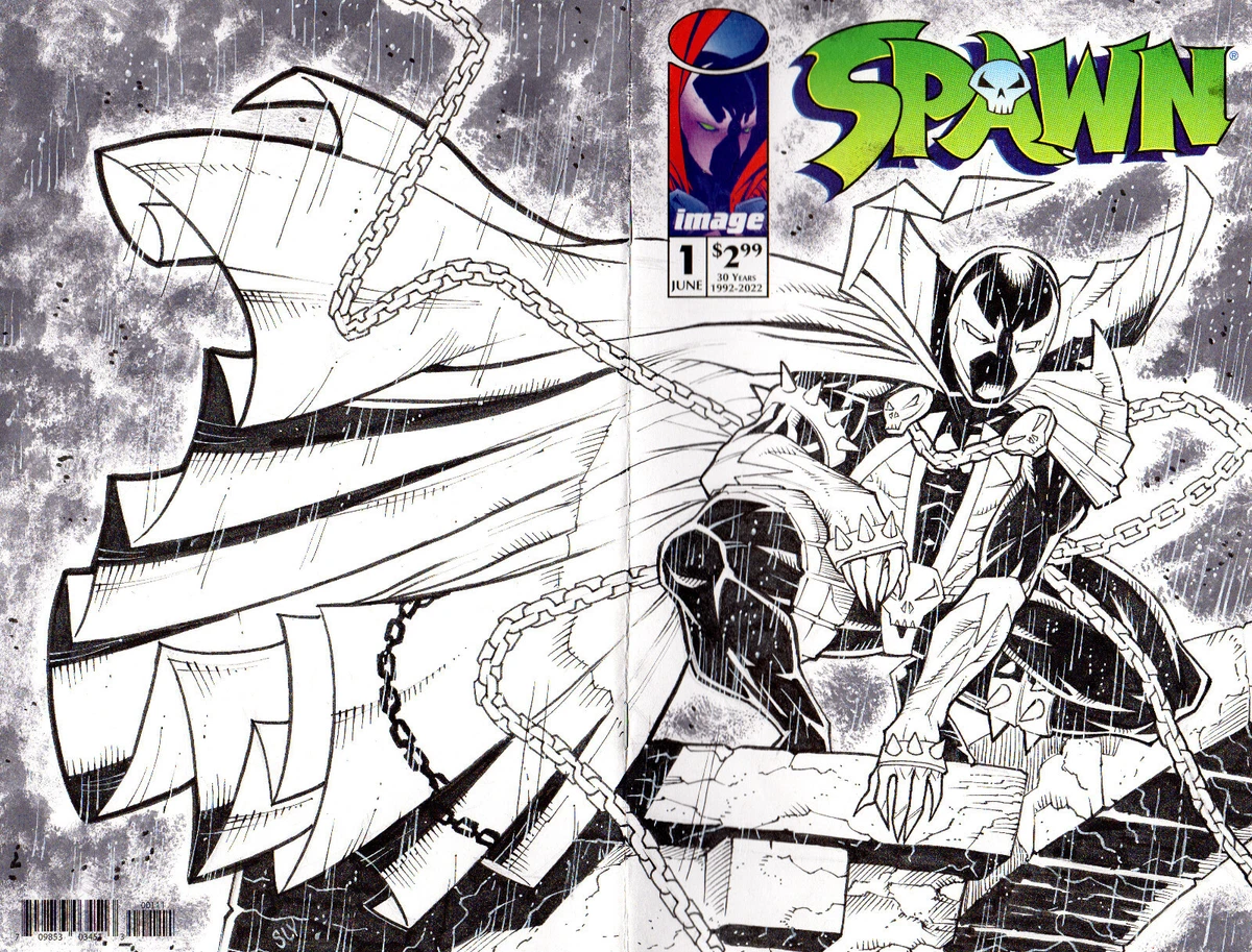 Spawn Comic Book Art