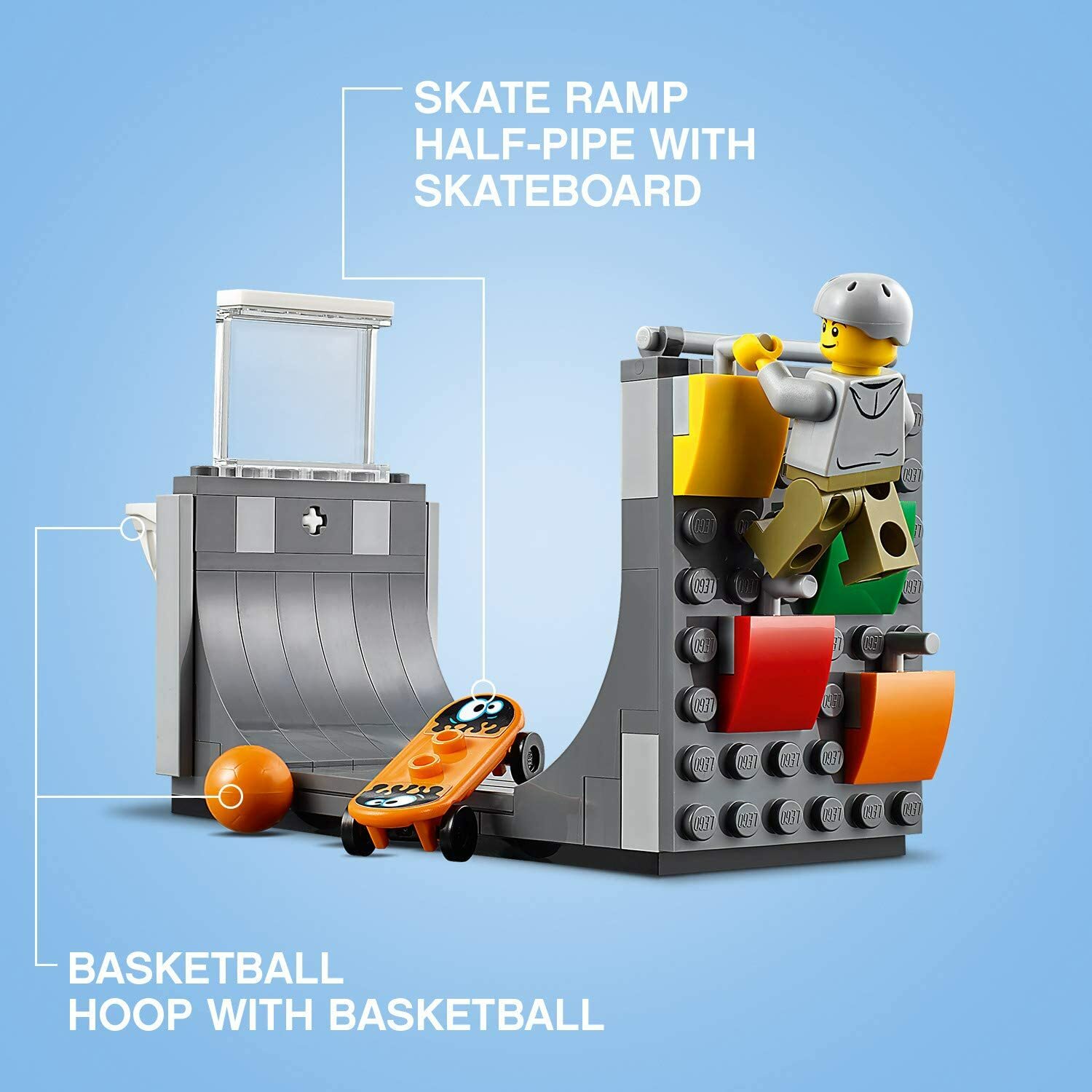 Lego City Town 60200 CAPITAL CITY Hotel Double Decker Bus Crane Car NEW ...