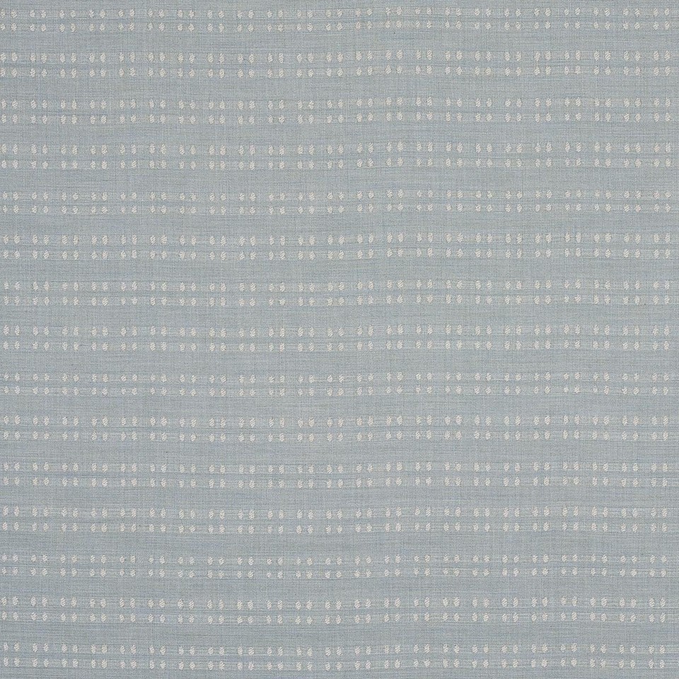 Schumacher Dotted Stripe Uphol Fabric- Bolsa Indoor Outdoor / Sky 3.90 ...