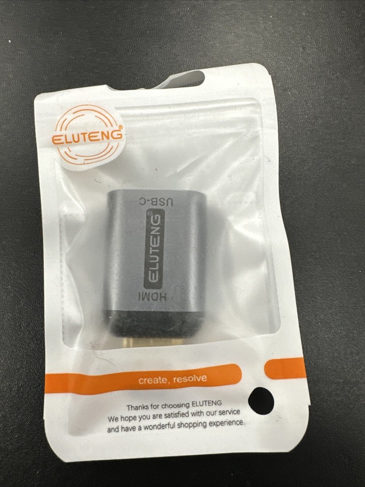ELUTENG USB C to HDMI Adapter NOT USB to HDMI Type C Female to HDMI ...