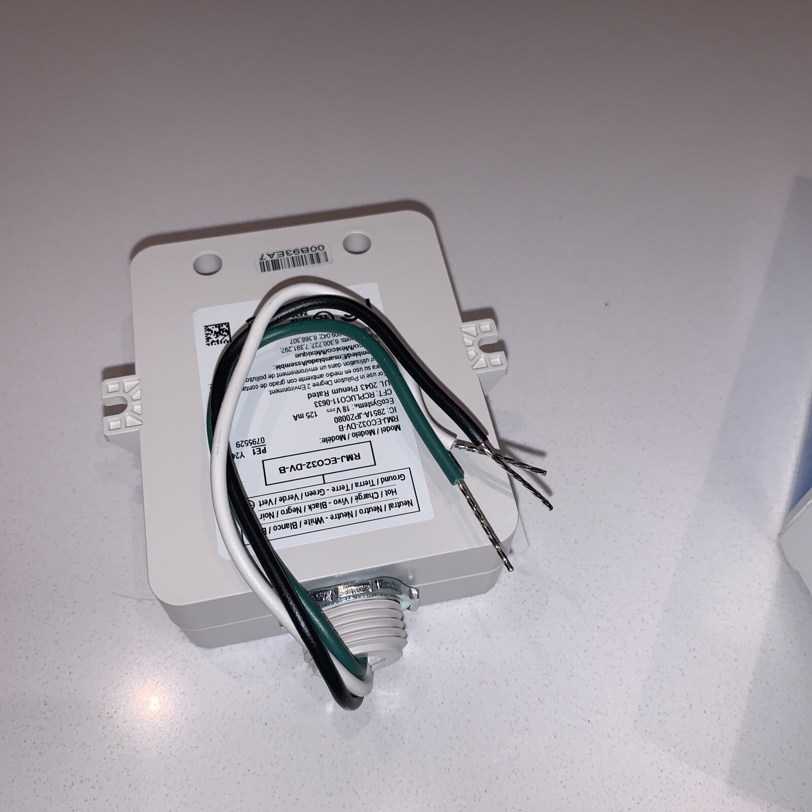 Lutron RMJ-ECO32-DV-B PowPak Energi TriPak EcoSystem Dimming Module 120 ...