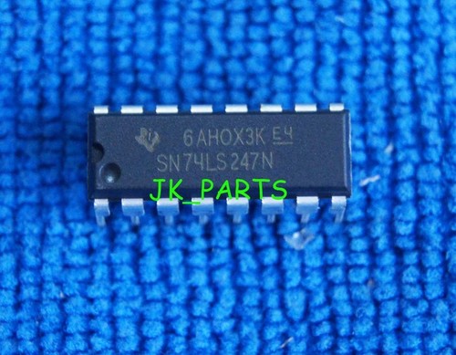 10pcs SN74LS247N SN74LS247 74LS247 IC DIP-16 | eBay