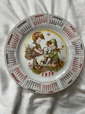 COLLECTOR PLATE Chadwick Miller 1979 Alpine Calendar Collectible Plate ...