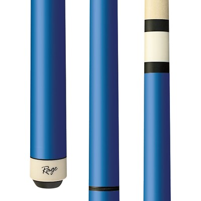Rage HEAVY HITTER - Jump Break Pool Cue Stick - METALLIC MATTE BLUE ...