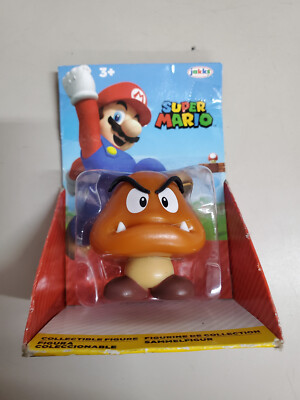Super Mario World GOOMBA Figure World of Nintendo 2.5" Jakks Pacific ...