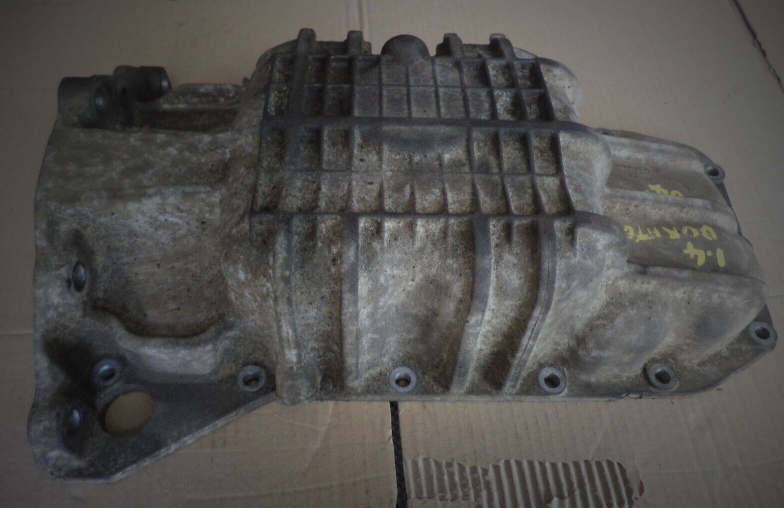 FIESTA MK6 1.4 16V PETROL ENGINE FIT ~ ALUMINIUM OIL SUMP PAN # 98MM ...