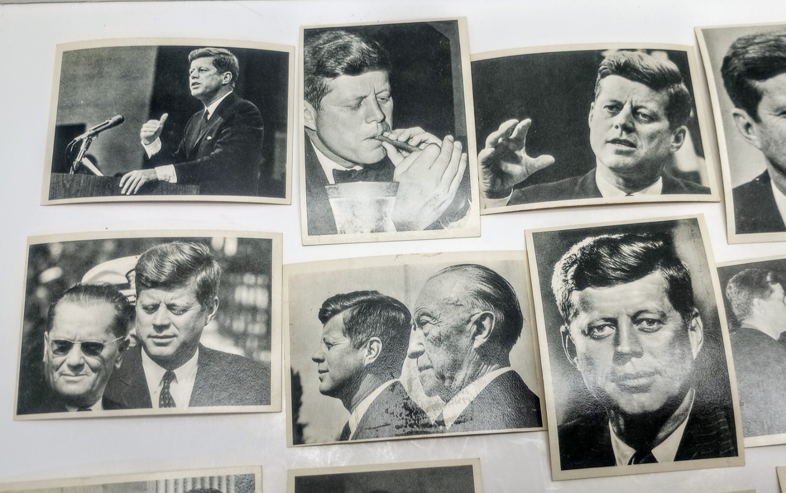 1964 JFK Vintage Topps John F Kennedy Jackie Trading Cards 72 of 77 US ...