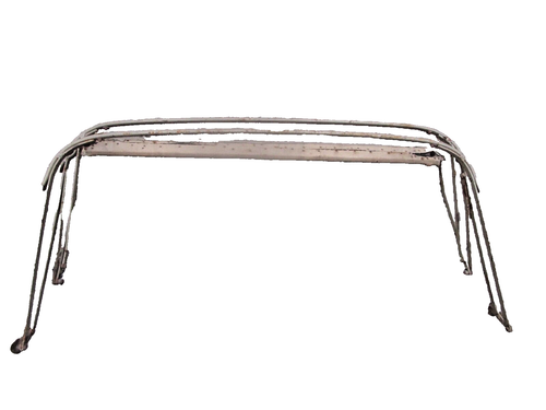 MG TD Top Frame with Header Bar and Wood Panel Rare | eBay