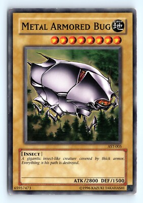 Yu-Gi-Uh Metal Armored Bug #AST-005 Ancient Sanctuary tcg LP | eBay
