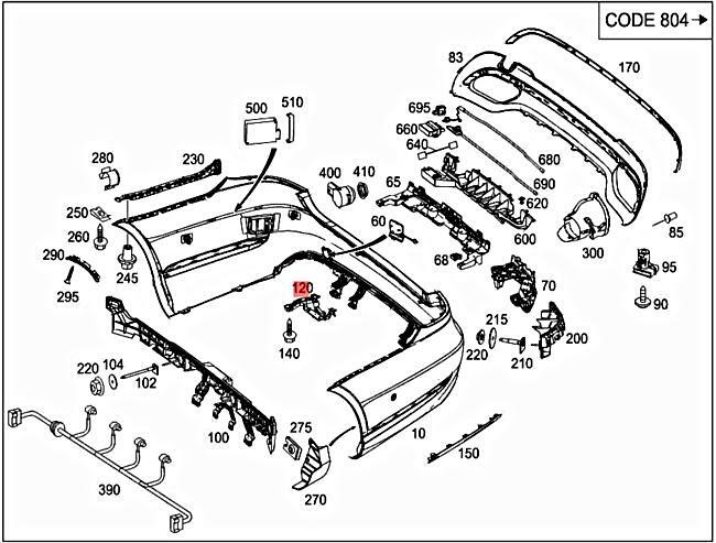 Genuine MERCEDES W212 E-CLASS W212 Bracket 2128852114 | eBay